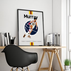 Jamal Murray Wall Art, Jamal Murray Print, Jamal Murray Art, Jamal ...