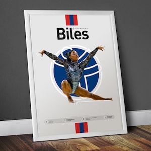 Simone Biles USA, Digital Download, Simone Biles Print, Digital Art ...