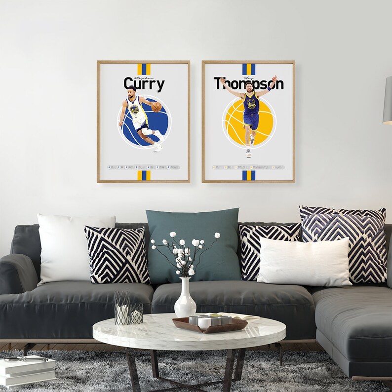 Splash Brothers Poster Stephen Curry Art Klay Thompson Art - Etsy