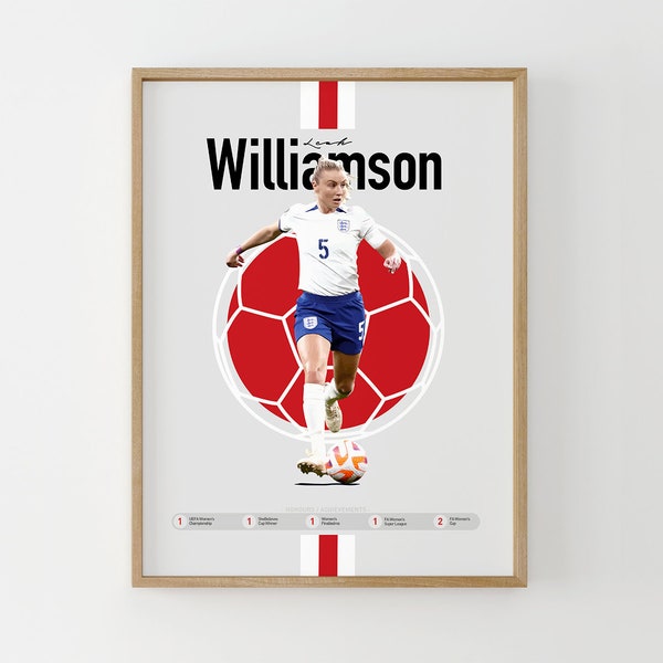 Leah Williamson Poster - Etsy