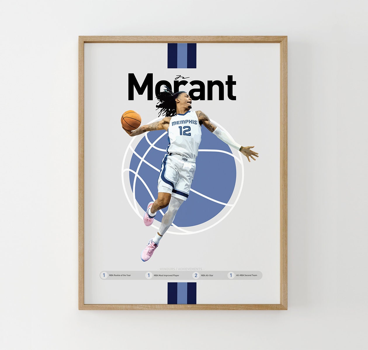 Ja Morant Print Ja Morant Poster Morant Art Ja Morant - Etsy Australia