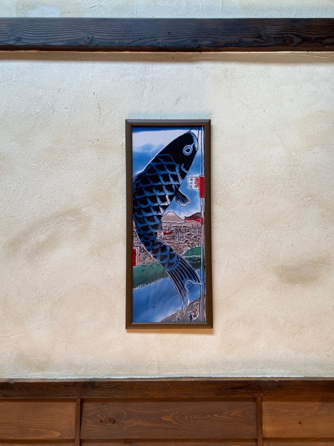 TENUGUI FRAME – Japanese WOODEN Wall Art Frame – Hokkaido Birch ...