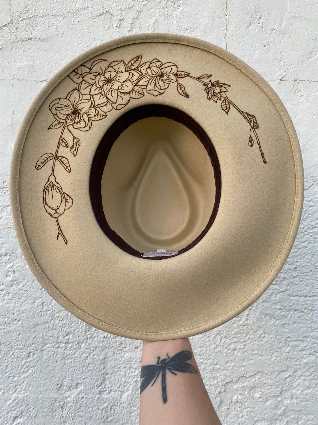 The Harper - Hand Burned Custom Hat - Etsy