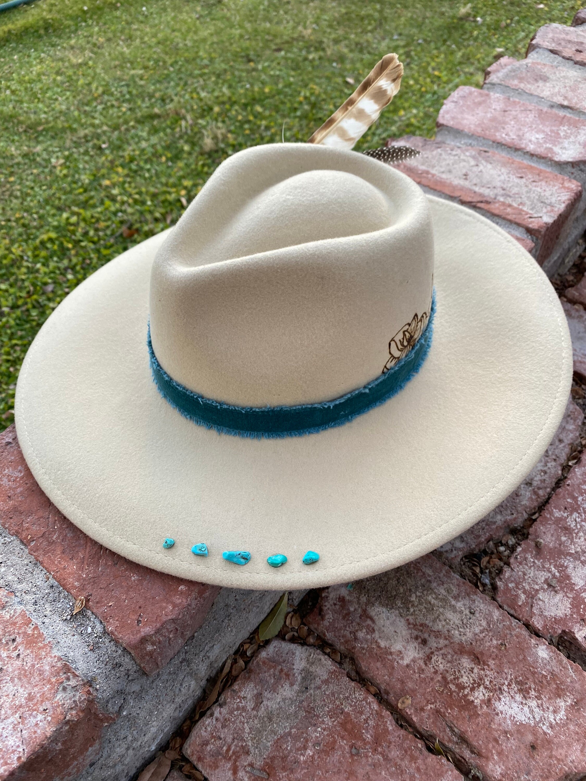 The Harper - Hand Burned Custom Hat - Etsy