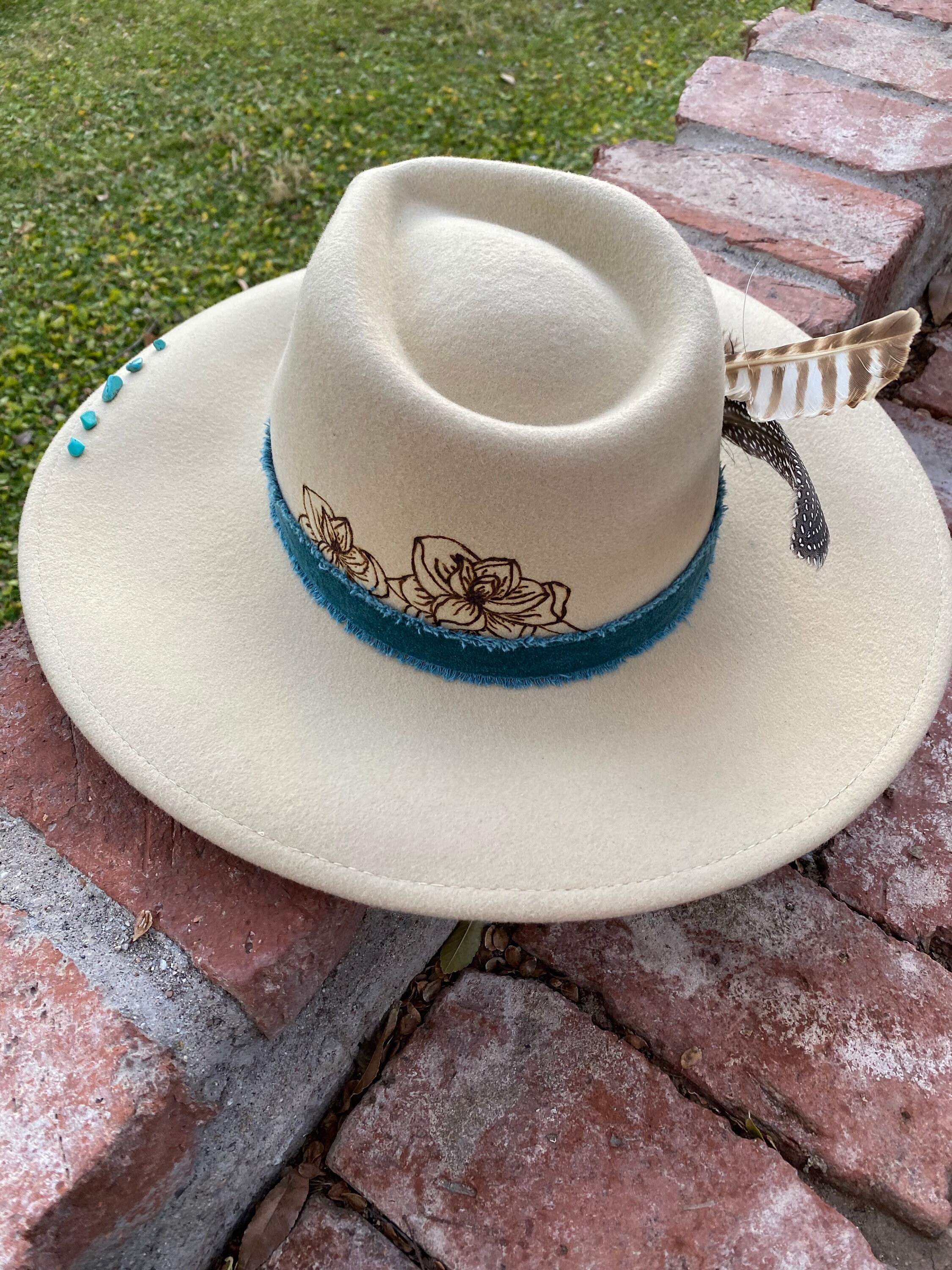 The Harper - Hand Burned Custom Hat - Etsy