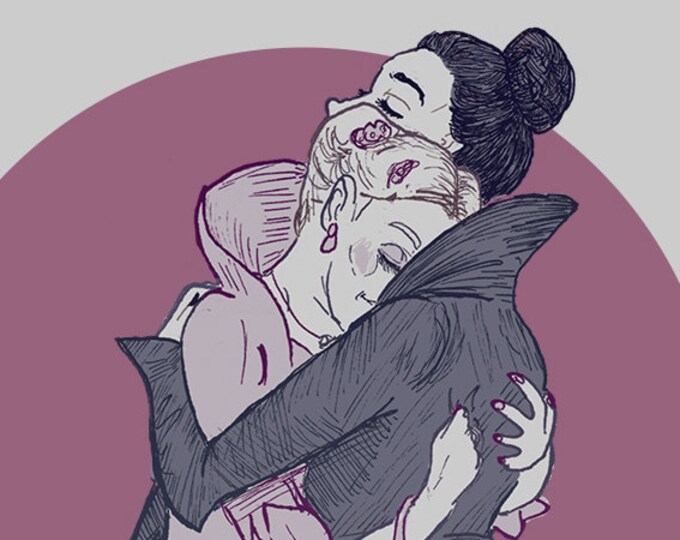 Wish That You Here - Hicsqueak - the Worst Witch A5 Art Print- Hecate ...