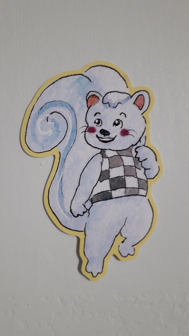 Filbert Animal Crossing Sticker - Etsy