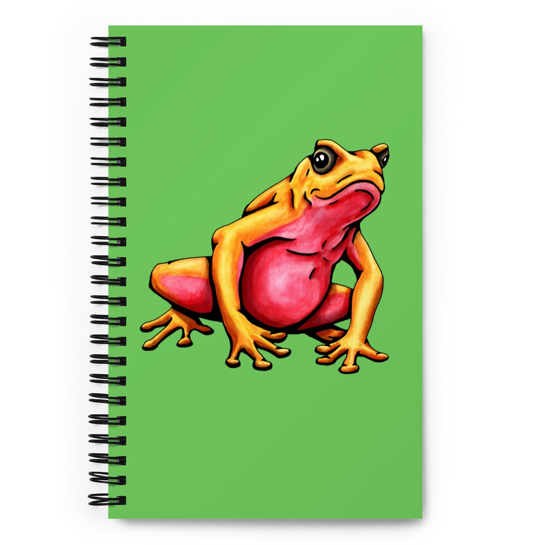 Cayenne Stubfoot Toad Spiral Notebook Frog Journal, Toad Journal, Frog ...