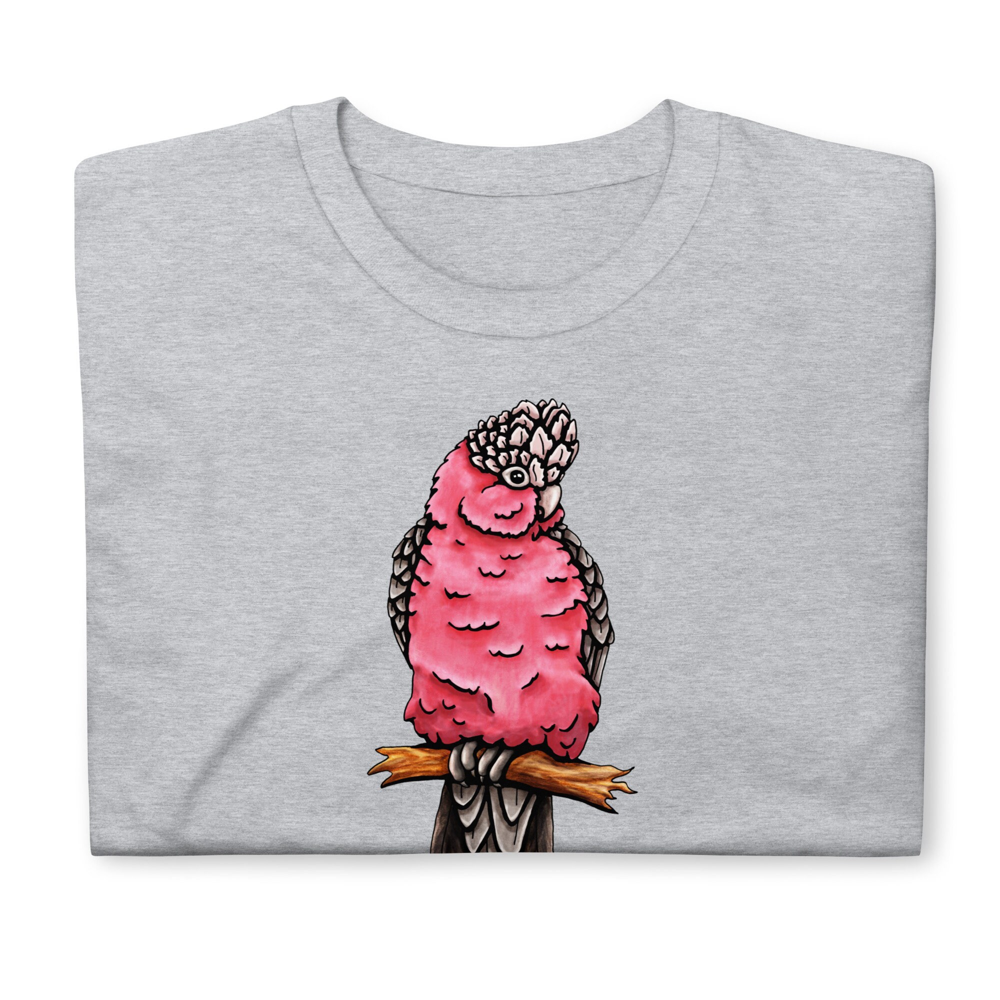 Galah Cockatoo T-shirt Adult Cockatoo Shirt for Men Women - Etsy