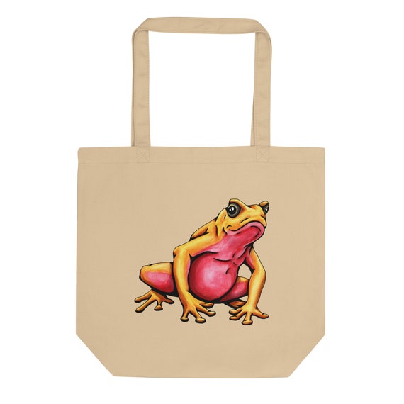 Cayenne Stubfoot Toad Eco Tote Bag Frog Bag Toad Bag Frog | Etsy