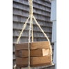 Hanging Rustic Half Moon Bucket Bowl Style Garden Indoor Outdoor ...