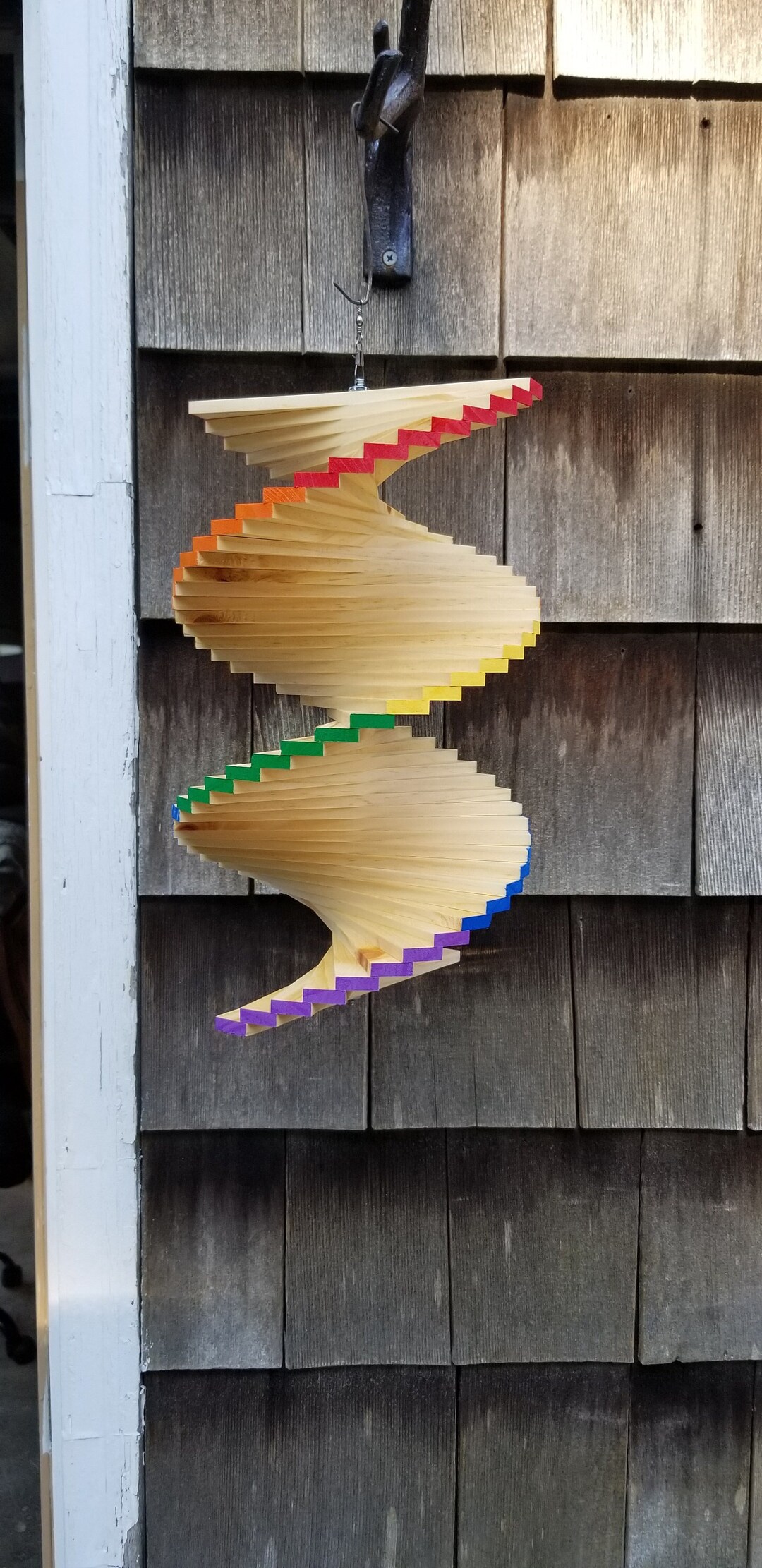 Rainbow Trim/edge Natural Wooden Wood Yard Garden Porch Patio Tree ...