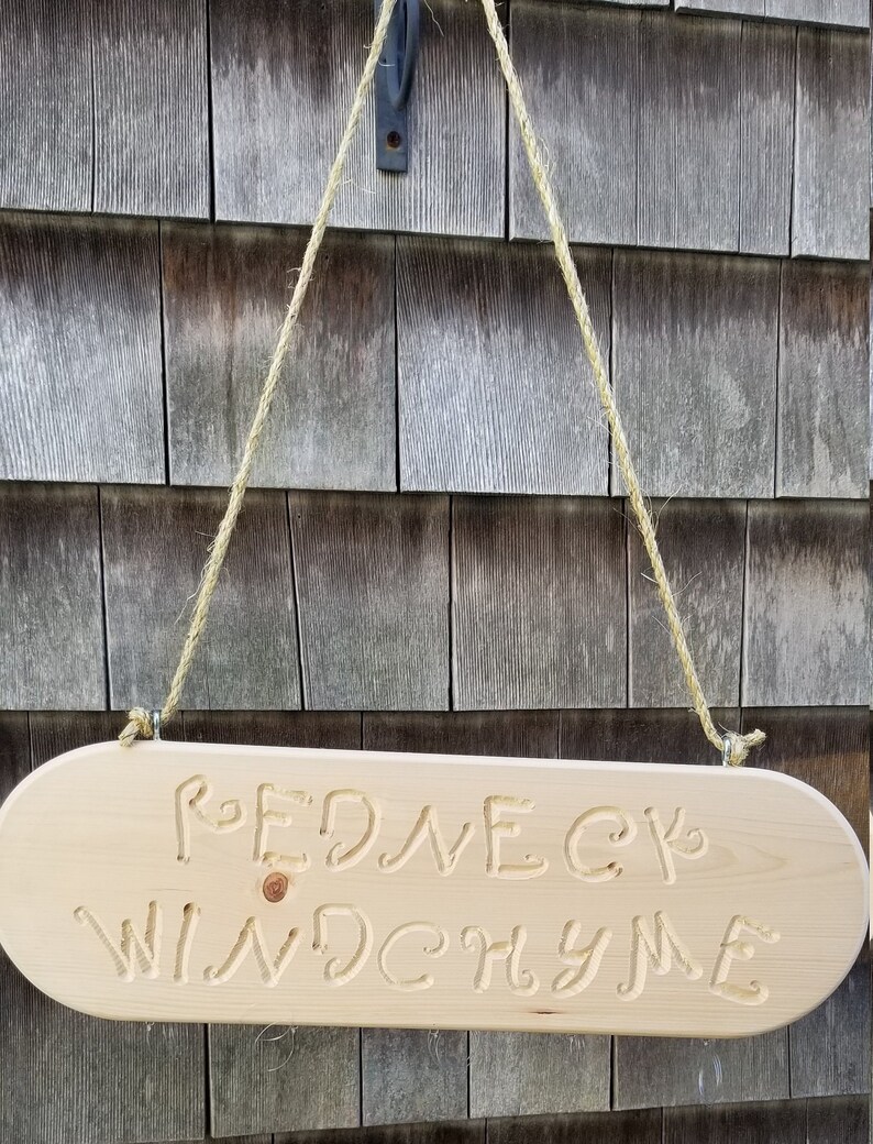 Hanging Redneck Beer Can Handcrafted Carved/etched Stained - Etsy