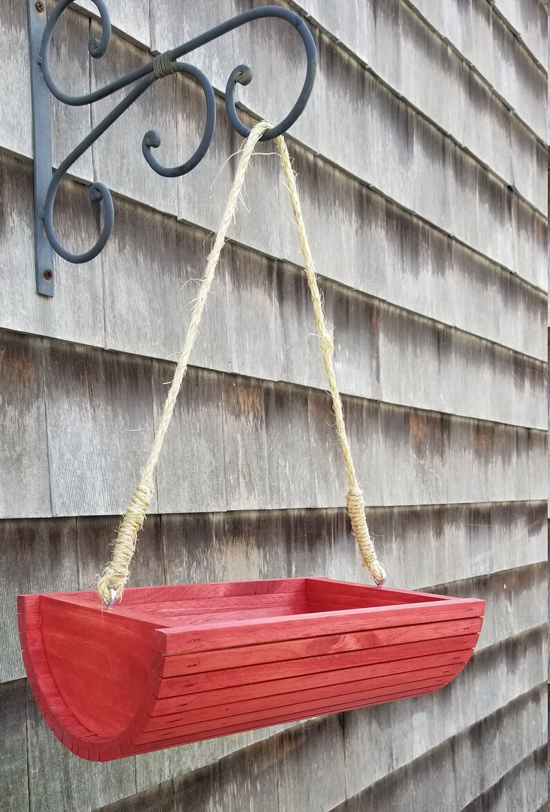 Hanging Rustic Half Moon Bucket Bowl Style Garden Indoor - Etsy
