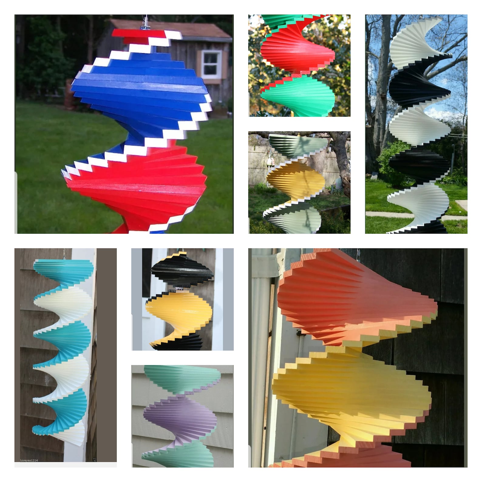 Wooden Wood Yard Tree Spinner-put Together Yourself Kit - Etsy