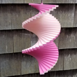 Light and Dark 2 Tone Barbie PINK Hanging Garden Outdoor Yard Twister ...