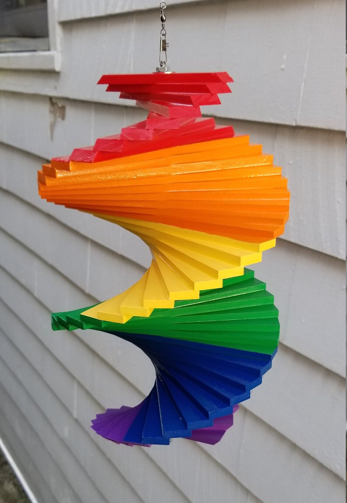 Tapered Colors of the Rainbow Wood Wooden Floating Twister - Etsy