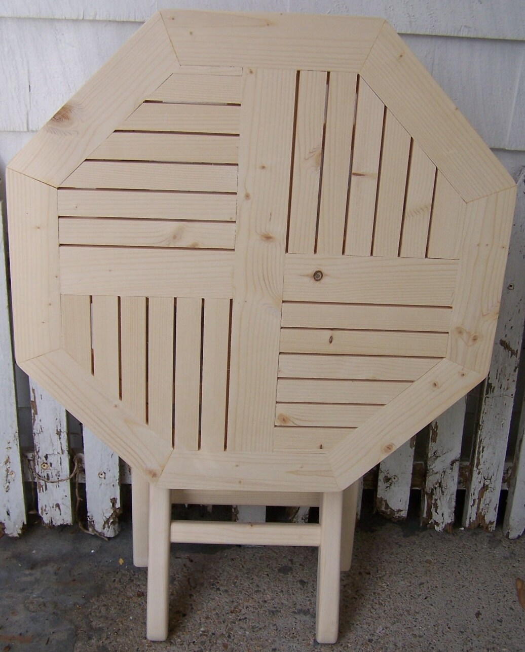 Octagon Folding Fold up Hexagon Natural Porch Patio Sunroom | Etsy