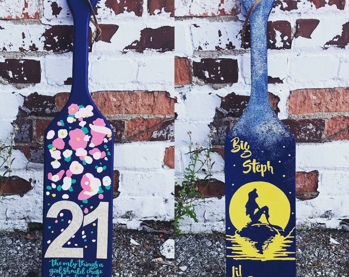 Custom Double Sided Paddle - Etsy