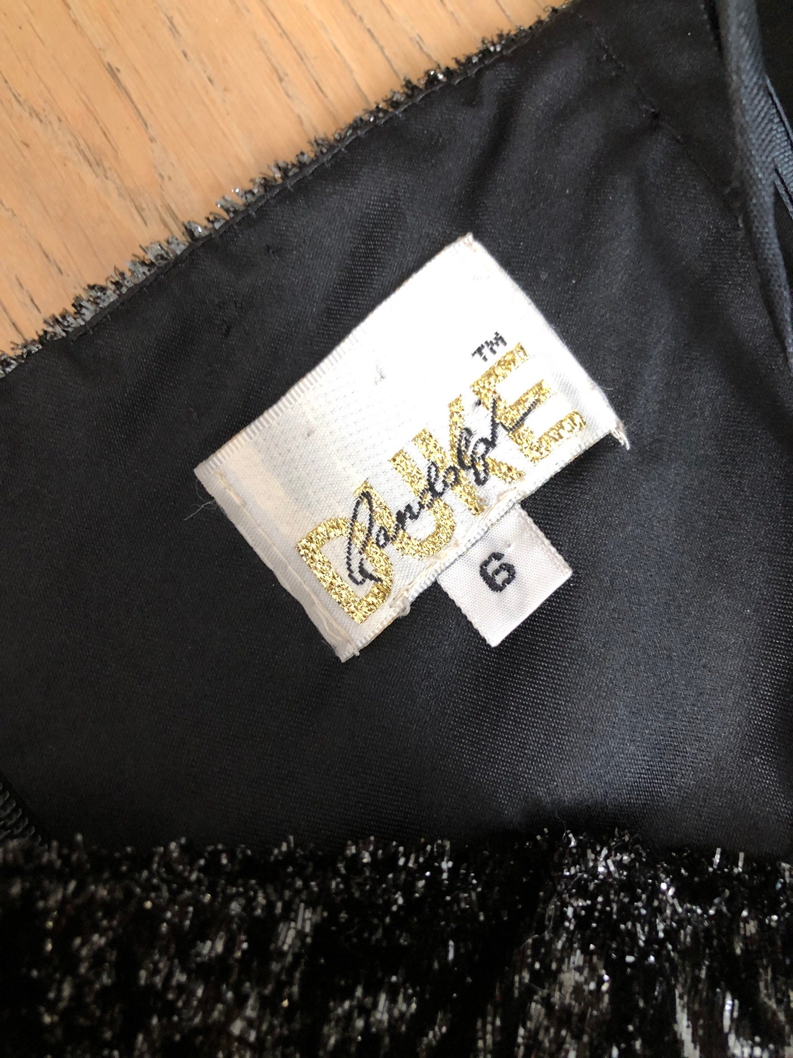 Randolph Duke Silk, Rayon, Shiny Velvet Blend Blazer, Little Black ...