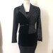 Randolph Duke Silk, Rayon, Shiny Velvet Blend Blazer, Little Black ...
