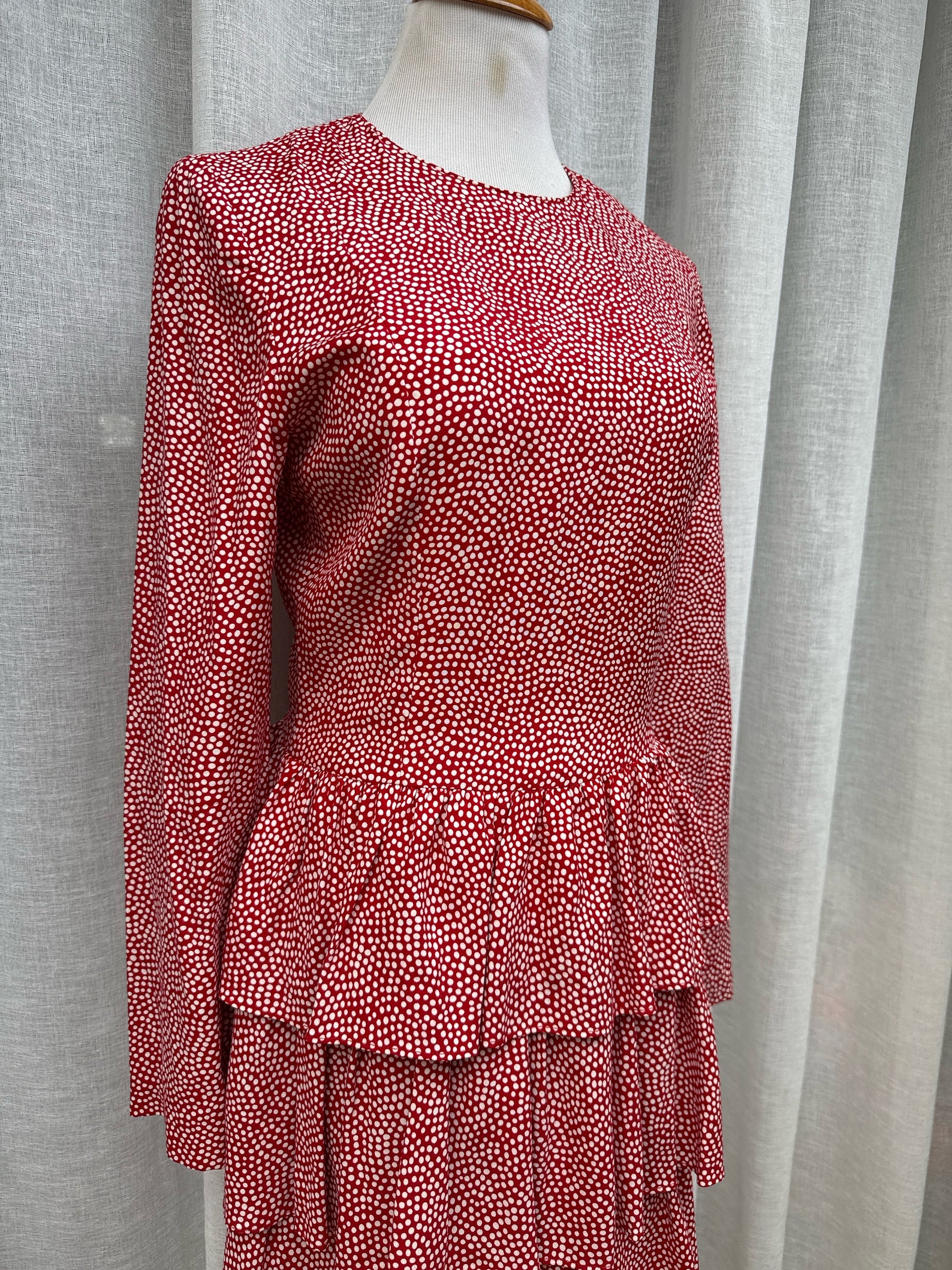 CD De Christian Dior Robes Du Jour for Neiman Marcus Red & White Polka ...