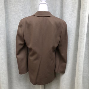 Vintage Mirrors of Krizia Light Brown Sand Color Double Breasted Wool ...