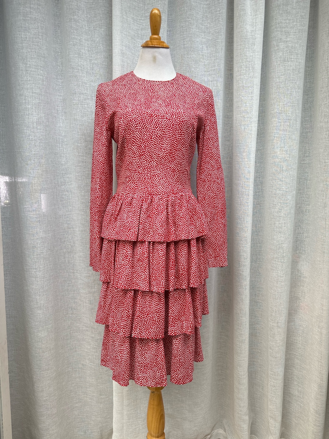 CD De Christian Dior Robes Du Jour for Neiman Marcus Red & White Polka ...