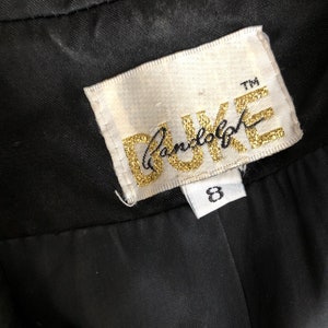 Randolph Duke Silk, Rayon, Shiny Velvet Blend Blazer, Little Black ...