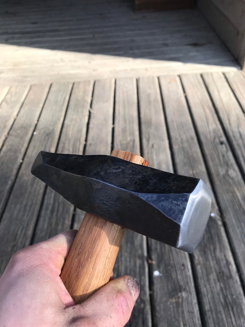 Blacksmith Hex Cross Pein Hammer | Etsy