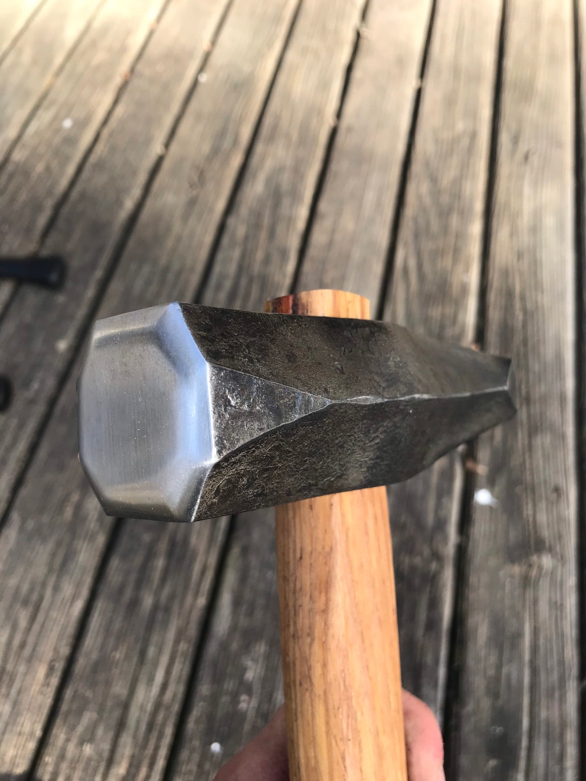 Blacksmith Hex Cross Pein Hammer | Etsy