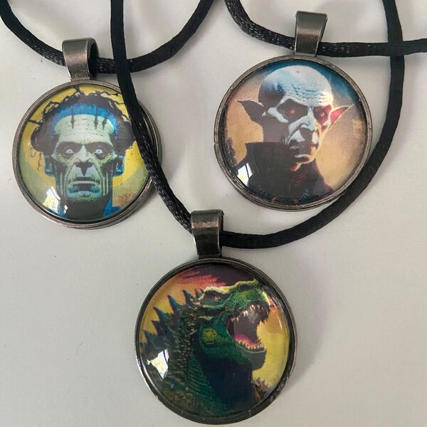 Monster Necklace - Etsy