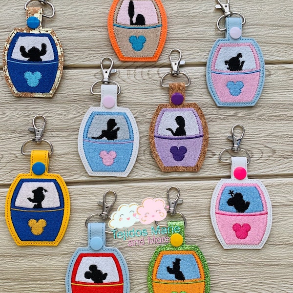 Cinderella Key Chain - Etsy