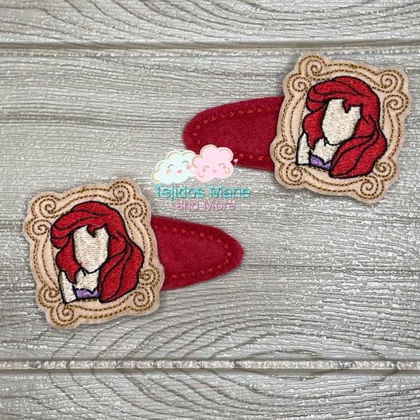 Ariel Hair Clips - Etsy