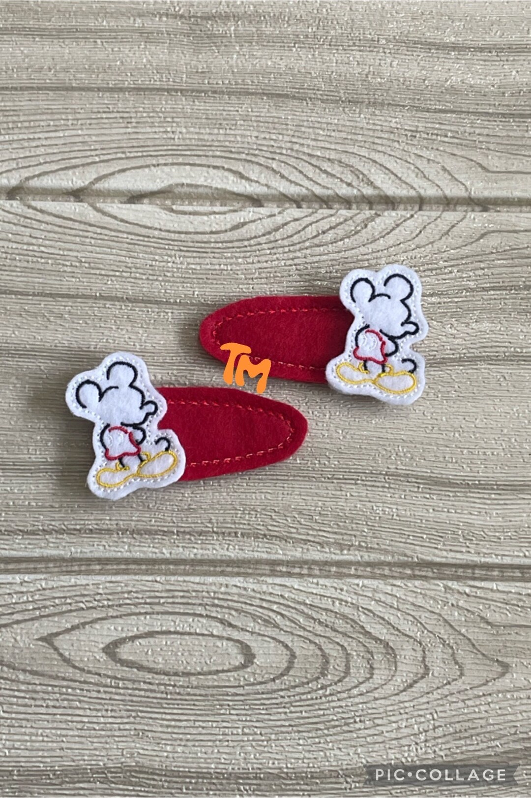 Mickey Hair Clip, Mickey Clips, Hair Accessory’s, Todler Hair Clips ...