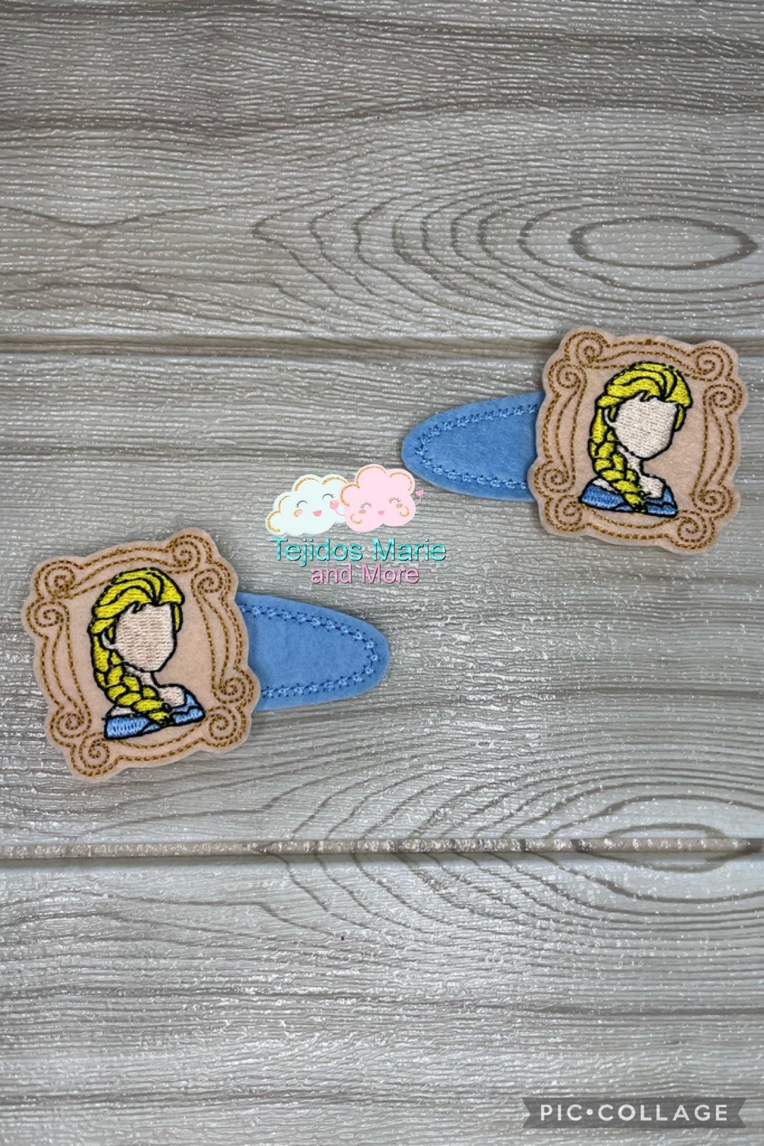 Elsa Hair Clip, Elsa Clips, Hair Accessory’s, Todler Hair Clips, Girls ...