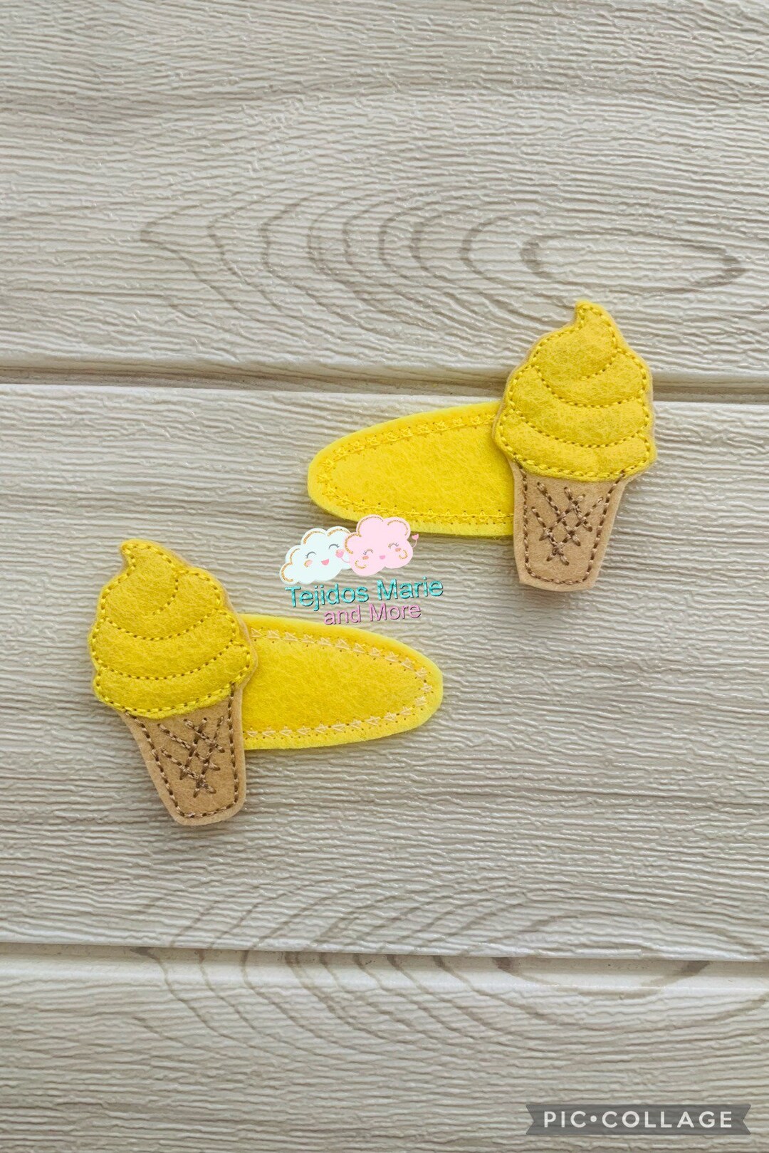 Ice Cream Hair Clip, Ice Cream Clips, Hair Accessorys, Todler Hair ...