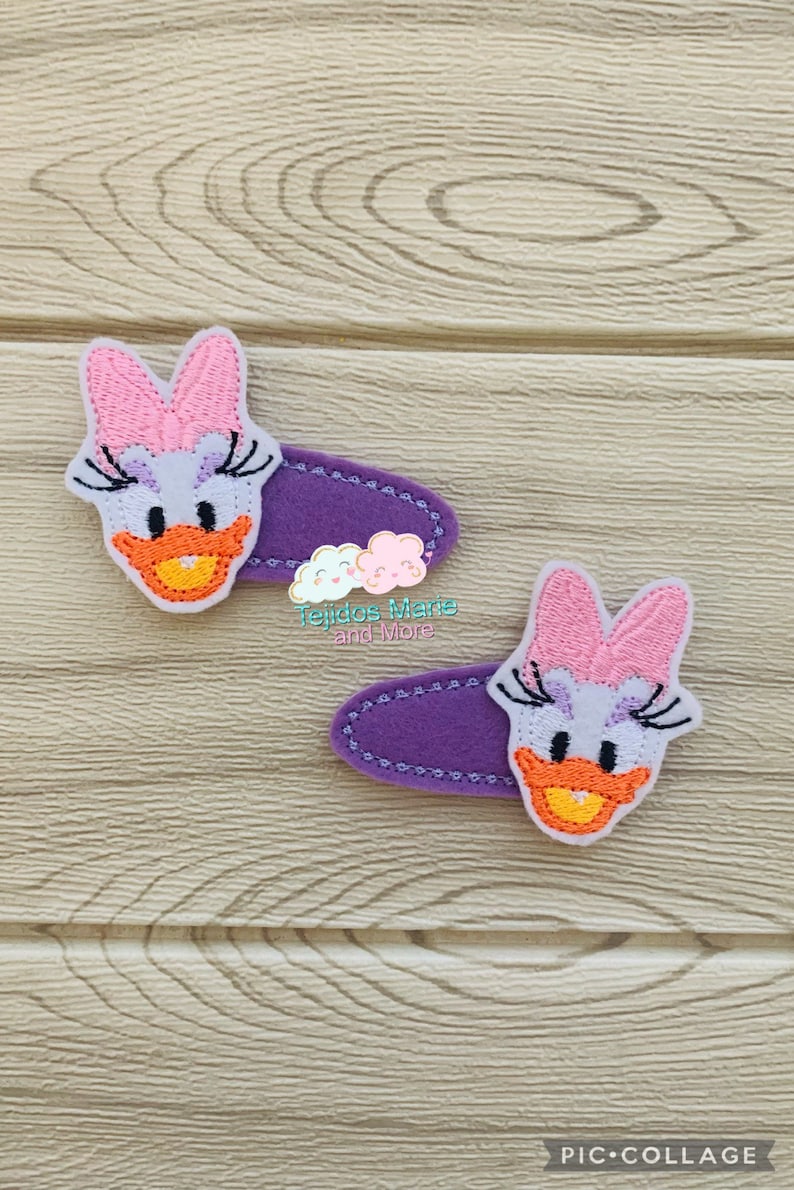 Daisy Duck Hair Clip Daisy Clips Hair Accessorys Todler - Etsy