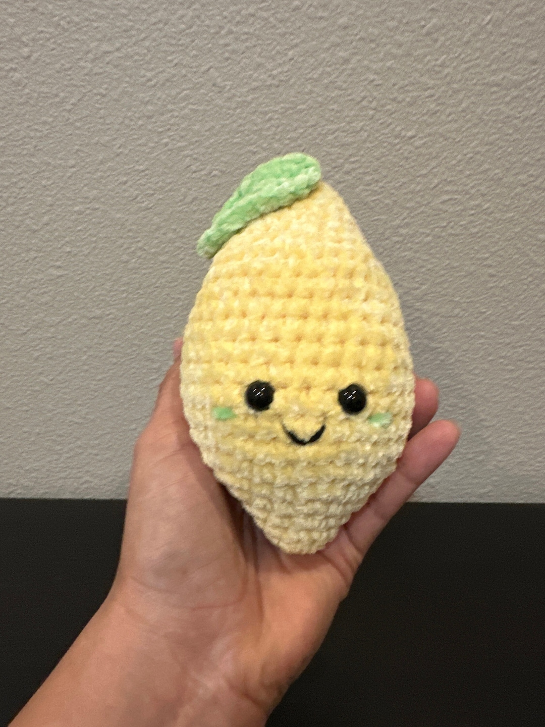 Handmade Crochet Lemon Plushie - Etsy