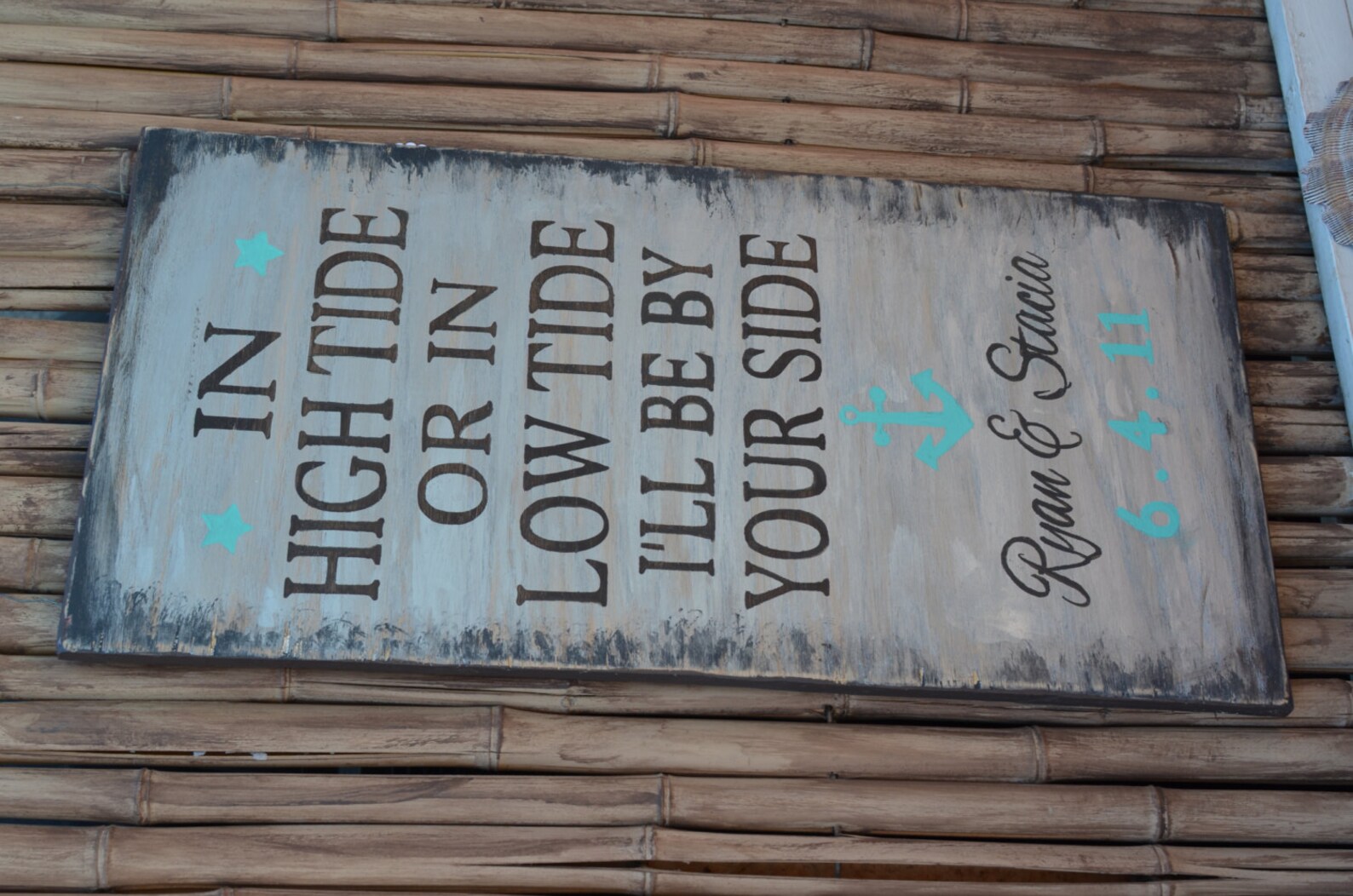 High Tide or Low Tide Personalized Sign. 12 X 24 - Etsy