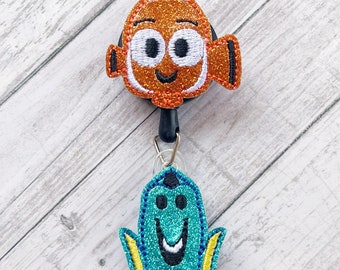 Nemo Badge Holder - Etsy