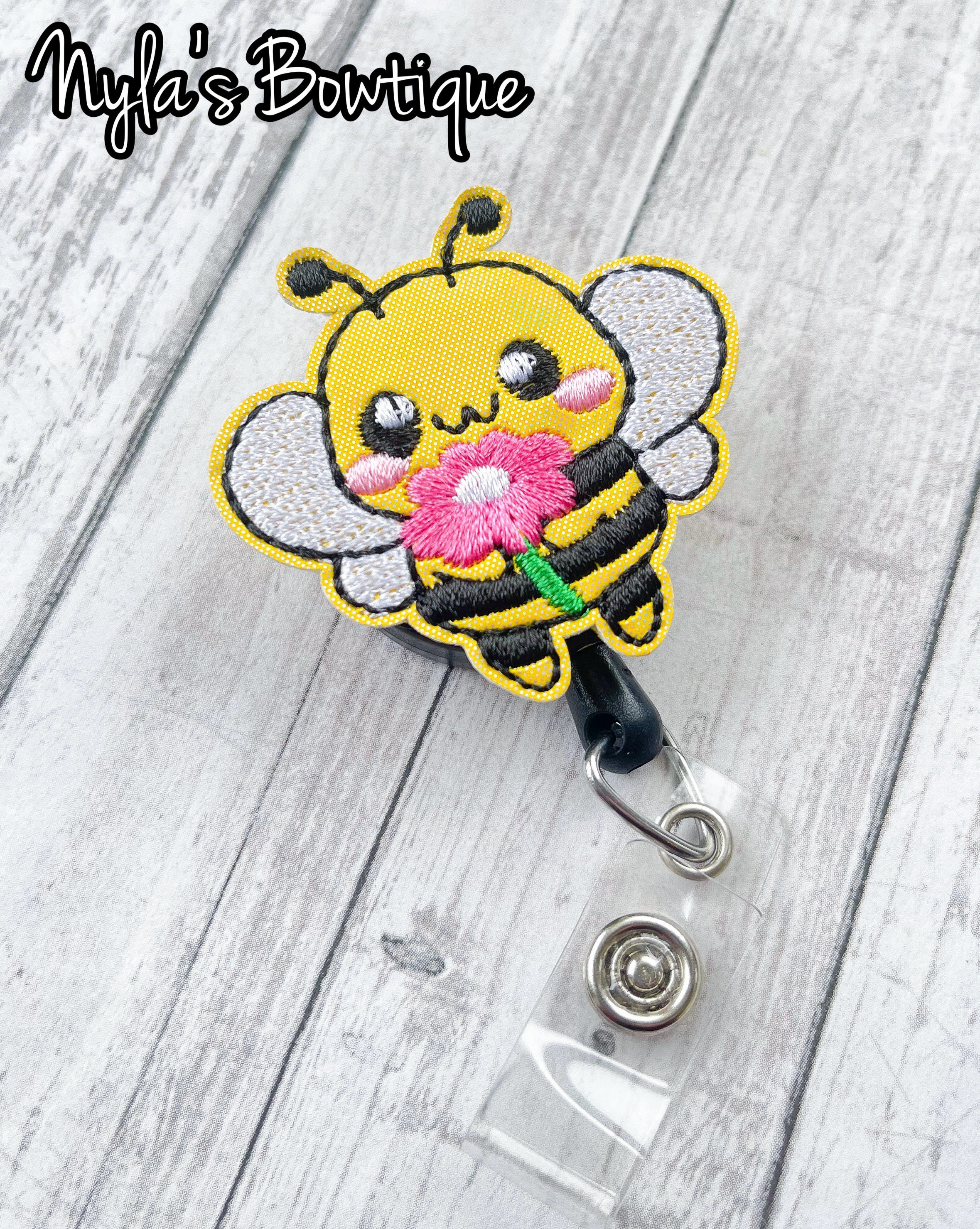 Honey Bee Badge Reel, Bumble Bee Badge Reel, Nurse Badge Reel ...