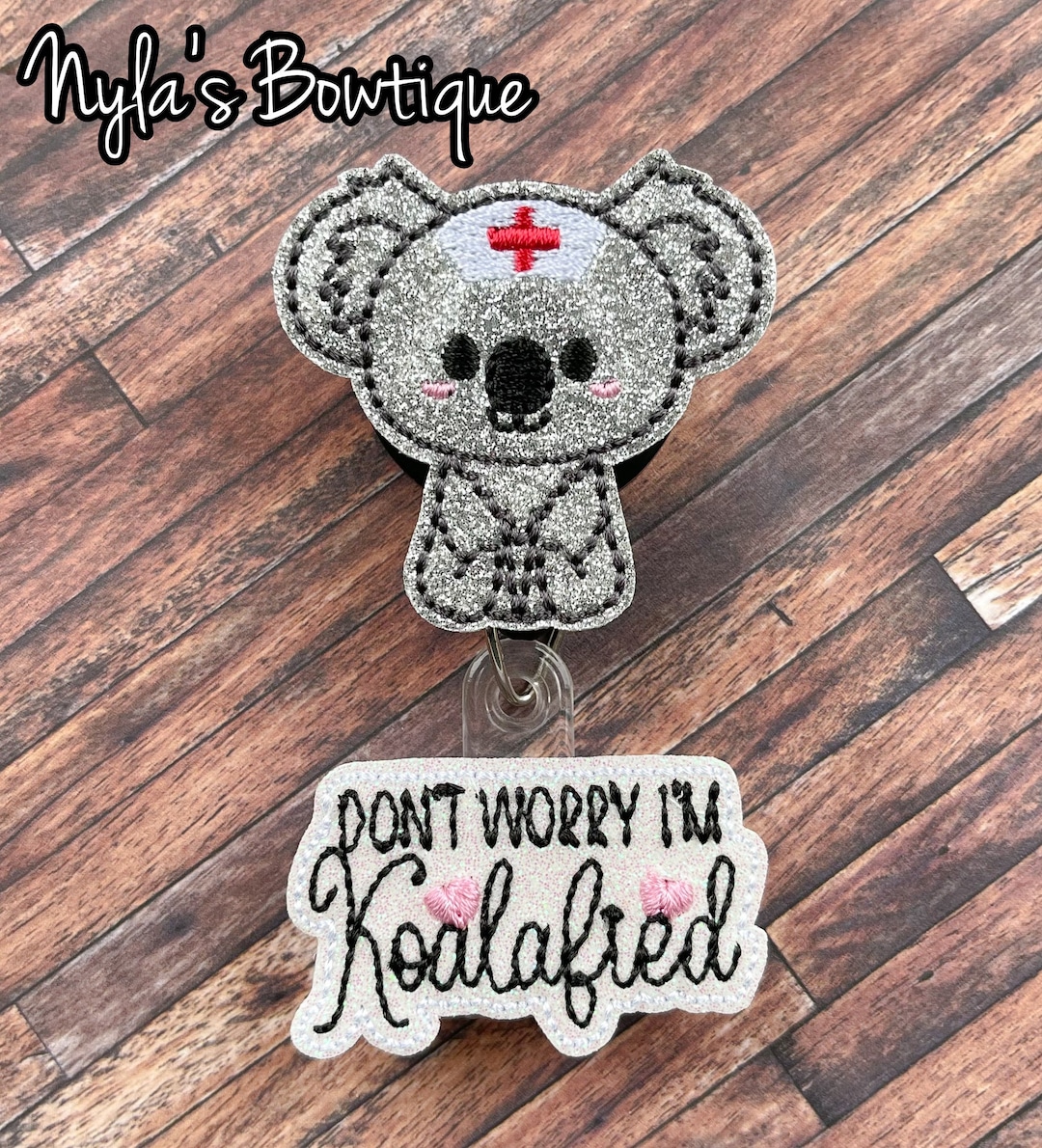 I’m Koalafied Badge Reel, Koala Badge Reel, Nurse Badge Reel ...