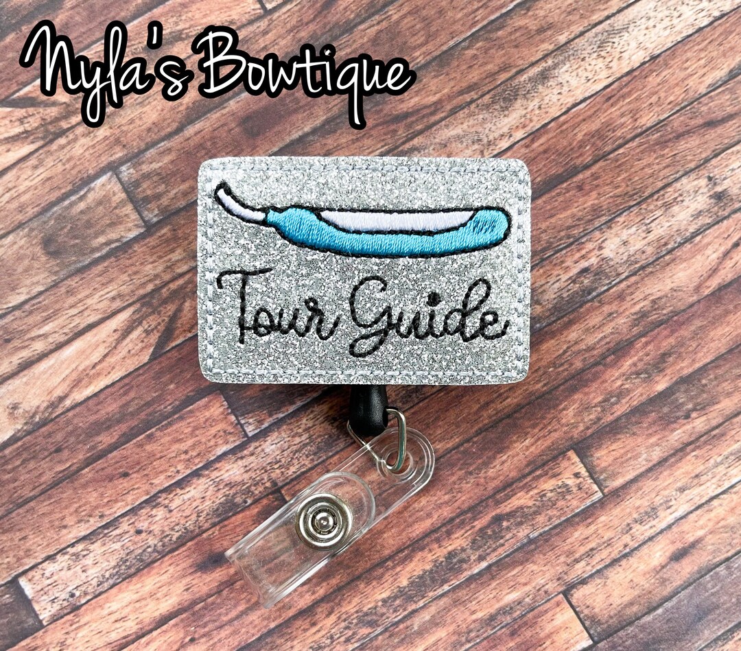 Cooter Canoe Tour Guide, Nurse Badge Reel, Retractable ID Badge Holder ...