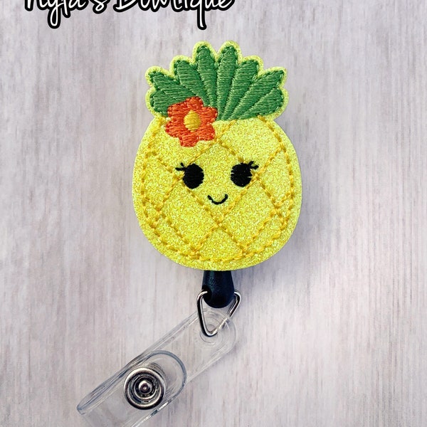 Pineapple Lanyard - Etsy