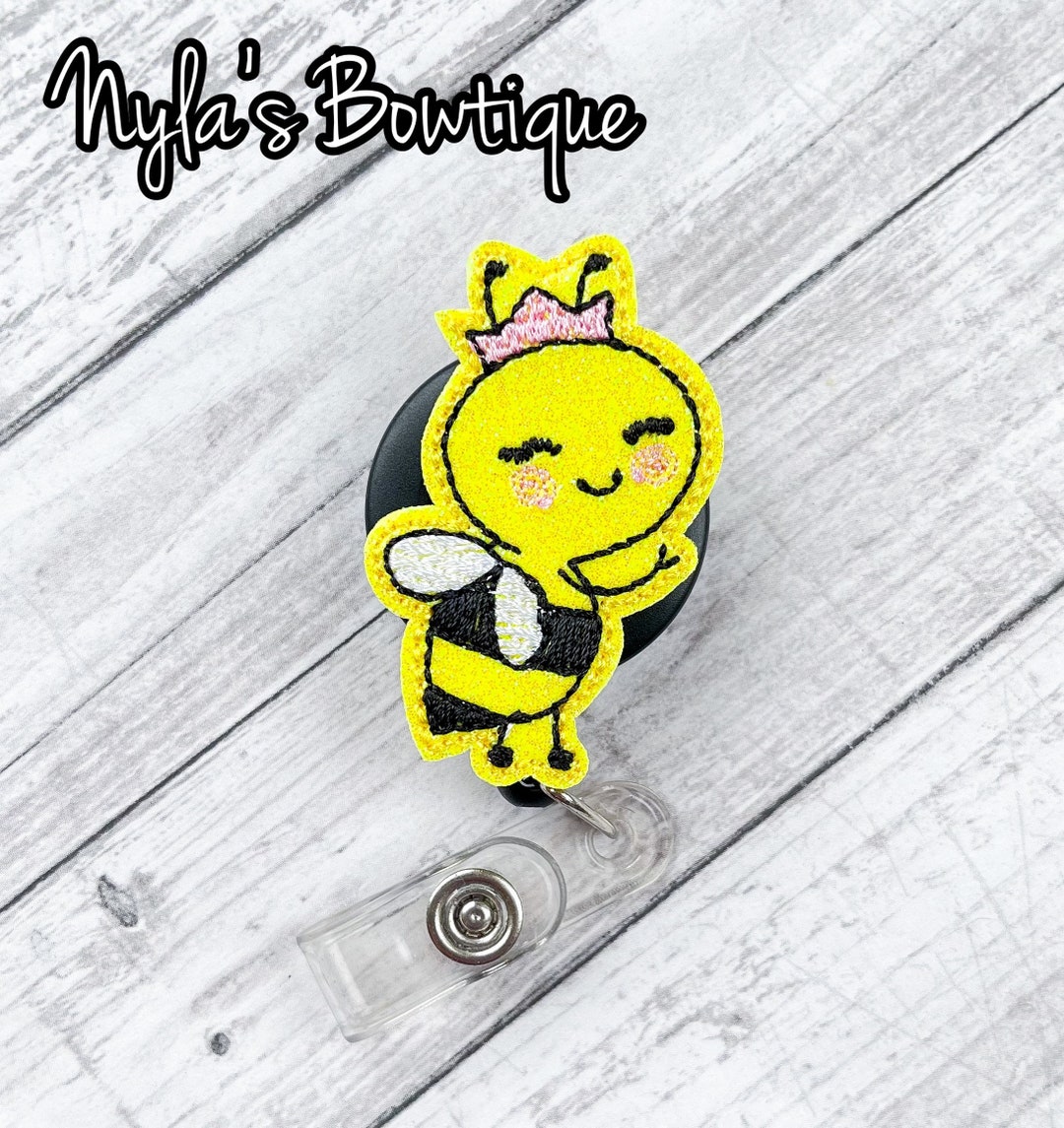 Queen Bee Badge Reel, Honey Bee Badge Reel, Nurse Badge Reel ...