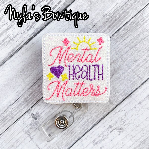 Behavioral Health Badge Holder - Etsy