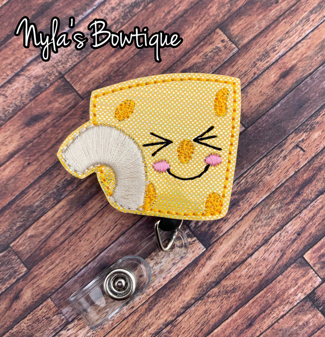 Mac and Cheese Badge Reel, Nurse Badge Reel, Teacher Badge Reel ...