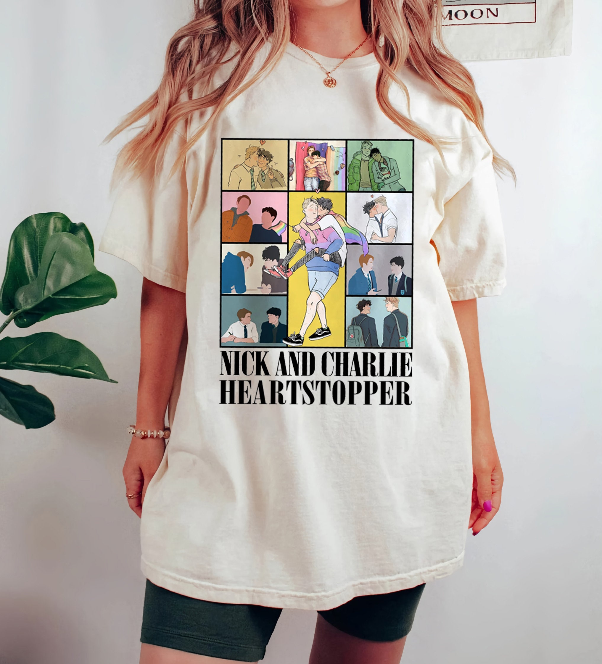Nick and Charlie Tour Shirt, Heartstopper Shirt, Nick Nelson Charlie ...