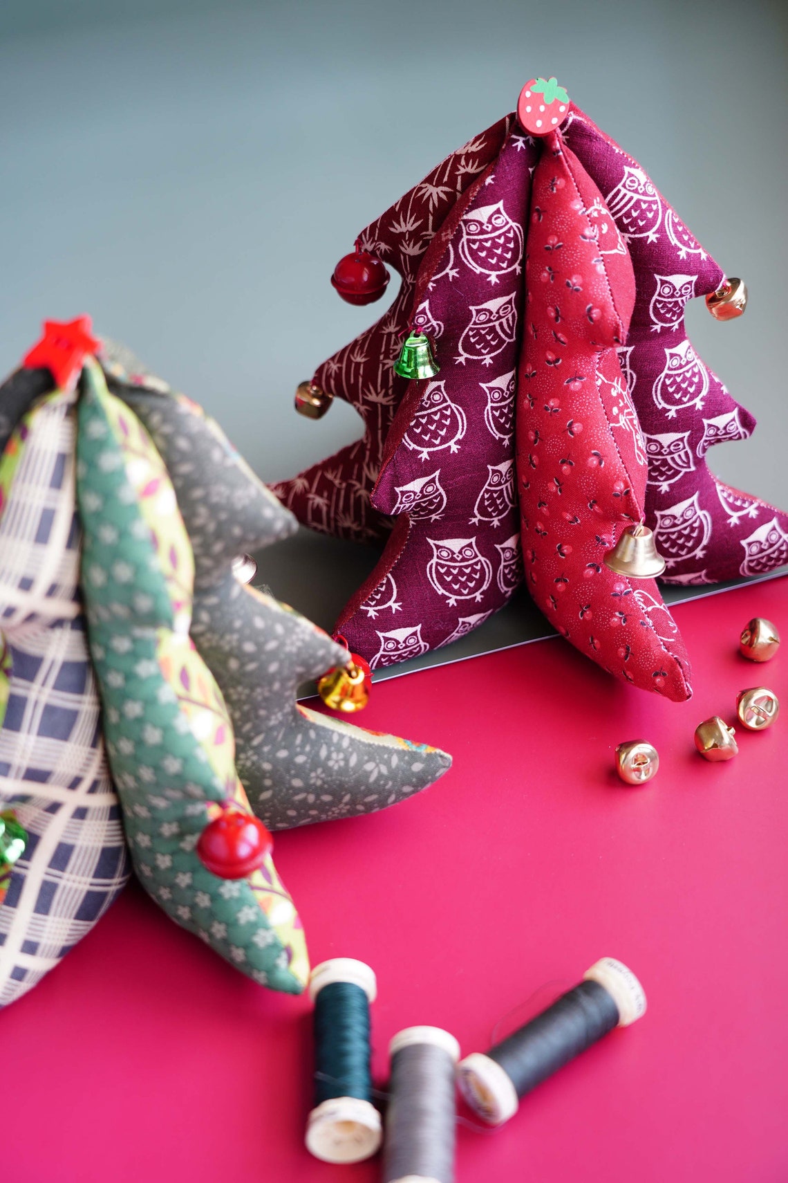 Sewing Pattern for Beginnerfabric 3D Patchwork Christmas - Etsy